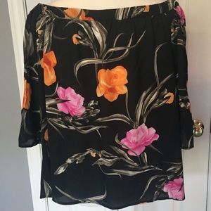 INC International Concepts | Tops | Inc Flowered Off The Shoulder ...